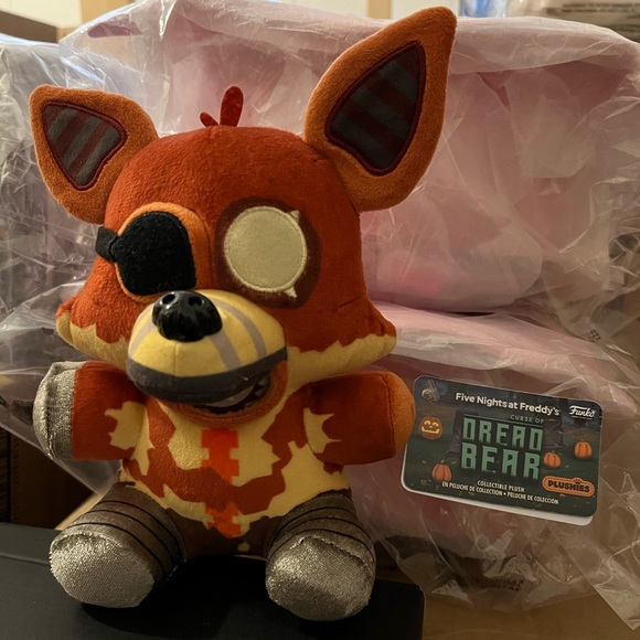 Funko | Toys | Five Nights At Freddys Dreadbear Grim Foxy Plush | Poshmark